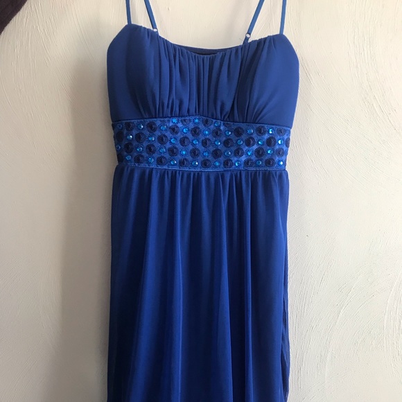 Ruby Rox | Dresses | Blue Mini Homecoming Dress | Poshmark